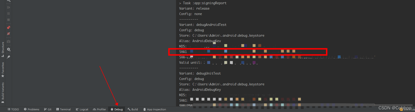 Android Studio获取 SHA1_android studio 查看sha1-CSDN博客