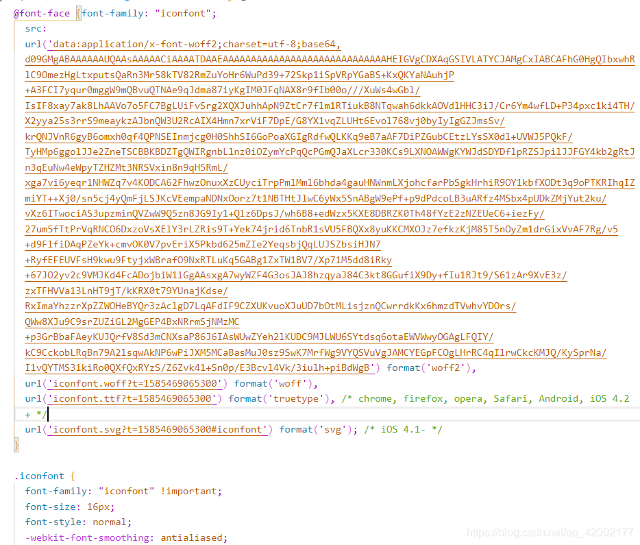微信中引入 iconfont_iconfont.wxss 下载-CSDN博客