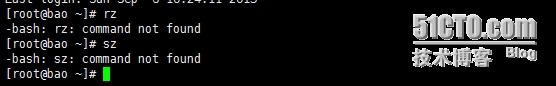 Xshell中输入rz提示：-bash: rz: command not found_xshell rz命令未找到-CSDN博客