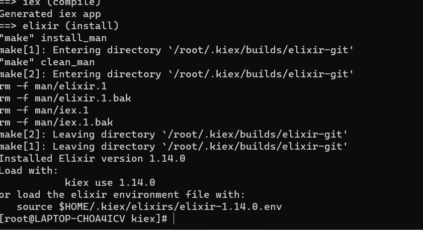 Centos 用 kiex 安装及管理 Elixir-CSDN博客