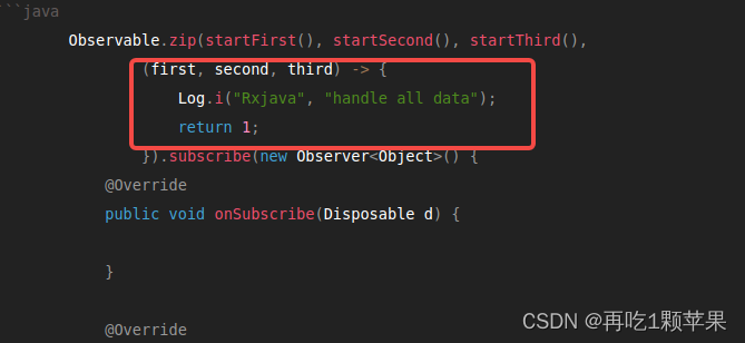 记 Rxjava zip操作符遇到的问题_observable.zip-CSDN博客