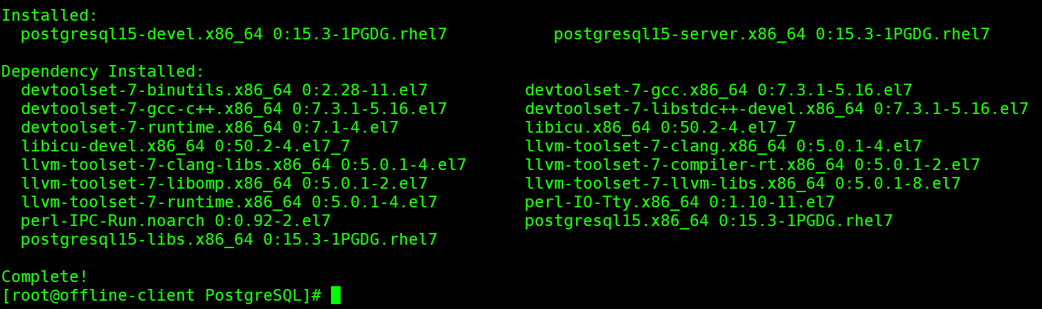 【PostgreSQL】系列之 一 CentOS 7安装PGSQL15版本（一）_centos7如何安装postgresql15-CSDN博客