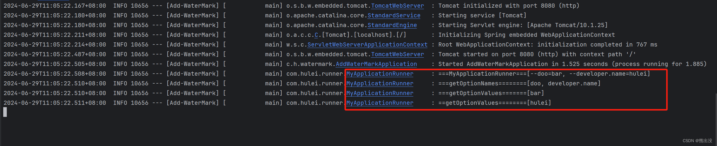 详解ApplicationRunner和CommandLineRunner_commandlinerunner和 ...