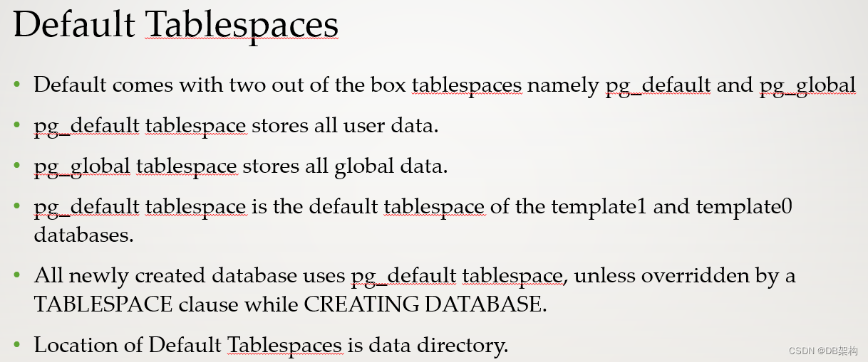 Working with Tablespace in PostgreSQL_pg tablespace location-CSDN博客