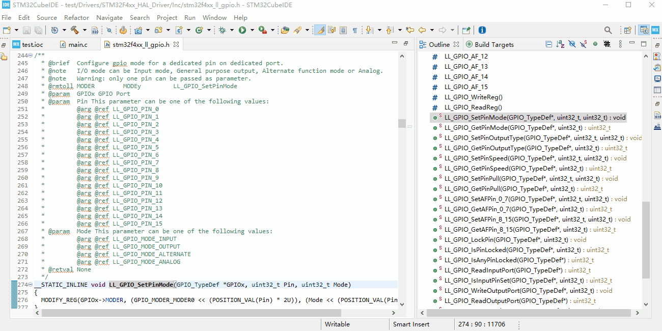 使用LL库开发STM32：GPIO口与外部中断_stm32 ll 外部中断-CSDN博客