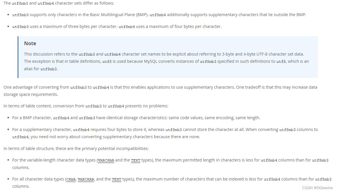 [Err] 1115 - Unknown character set: ‘utf8mb4‘ 解决和关于Mysql编码格式的讨论；_[err] 1115 - unknown character ...