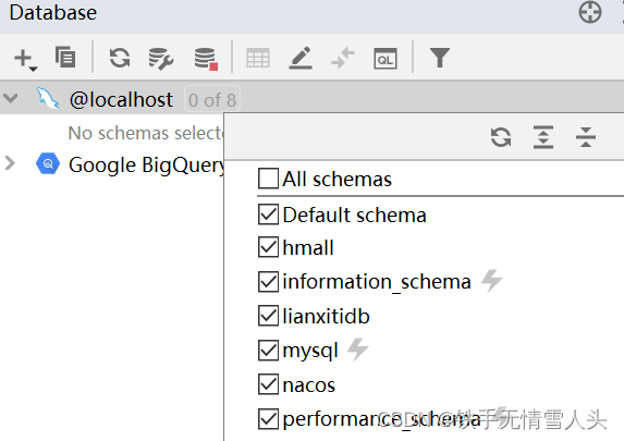 IDEA中Mybatis-X无法使用：Database选择MYSQL无反应_ideadatabase点击mysql没反应-CSDN博客