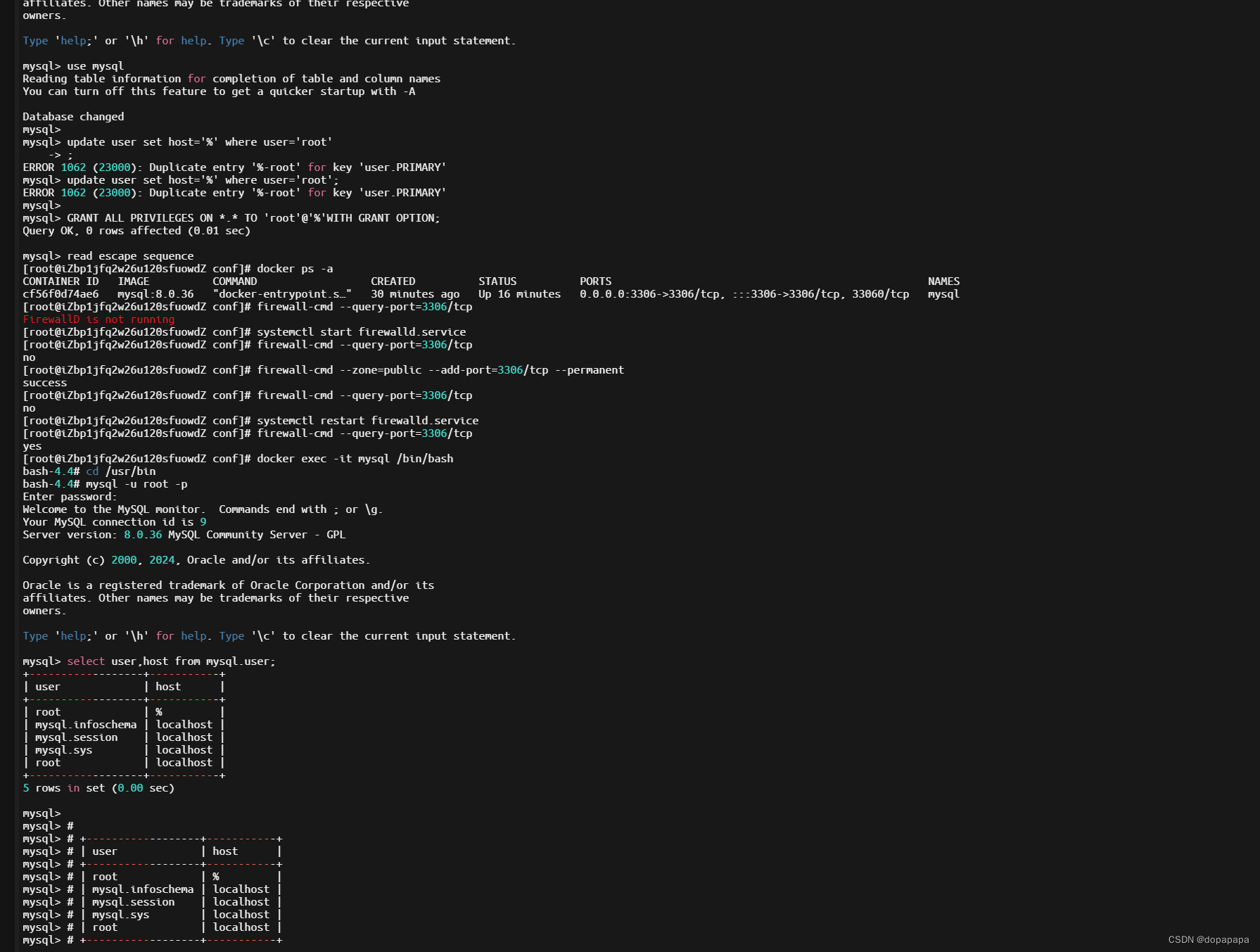 记录：阿里云服务器网站搭建（2）_阿里云 mysql 配置skip-name-CSDN博客