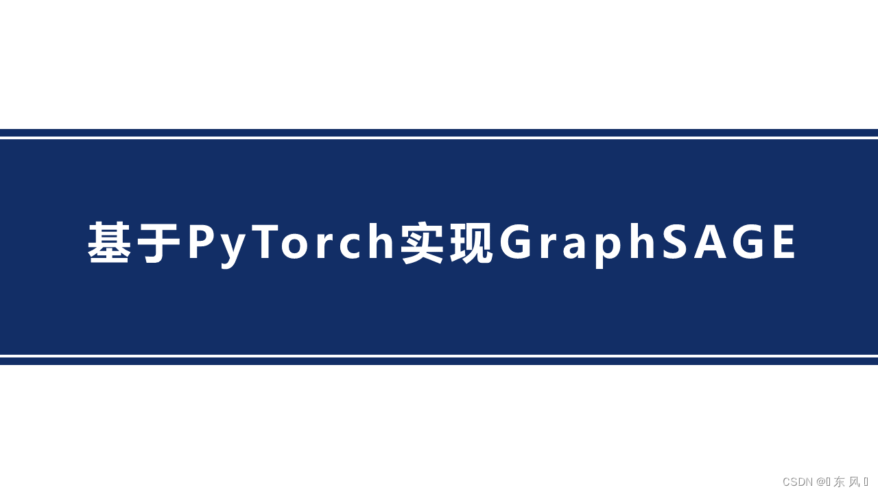 Pytorch+PyG实现GraphSAGE_图神经网络实战代码-CSDN博客