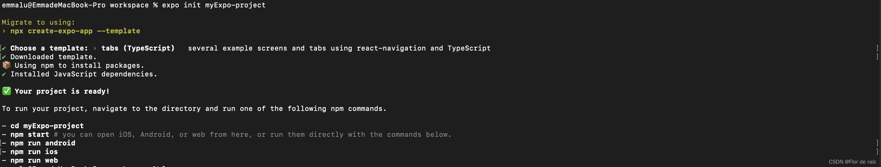 【React Native】Expo安装教程_expo教程-CSDN博客