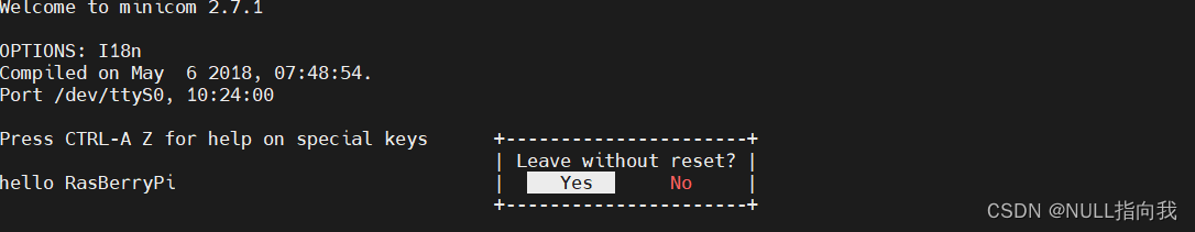 树莓派4B学习笔记7：(Python)_TTL串口收发数据__树莓派 ttl-CSDN博客