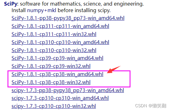 IPython Jupyter NumPy Pandas Matplotlib Scikit-Learn statsmodels_numpy与statsmodelsl版本-CSDN博客