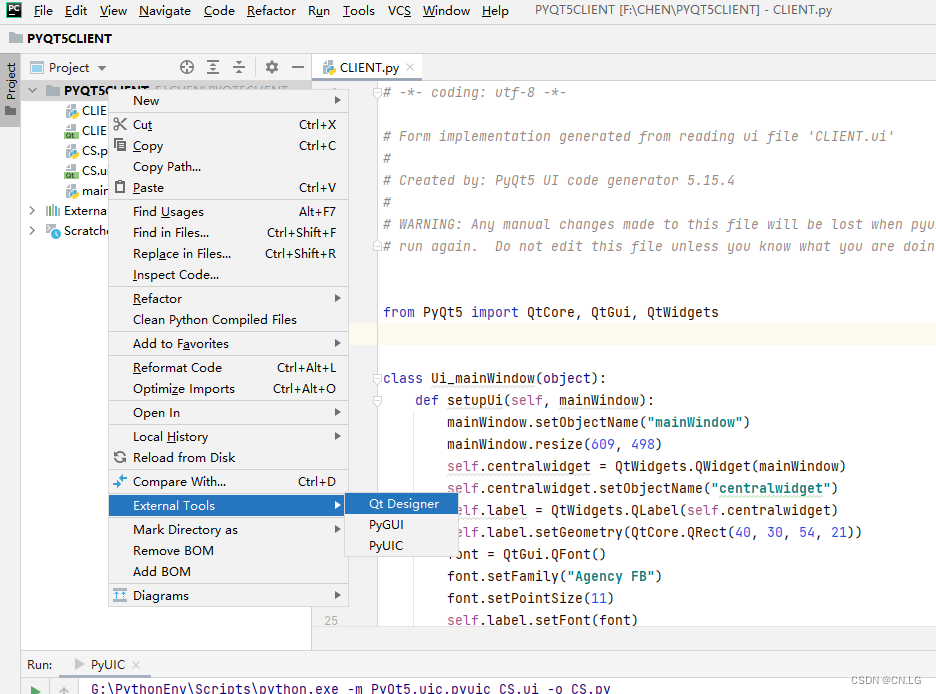 PyCharm 安装PyQt5及其工具（Qt Designer、PyUIC）详细教程_pycharm安装pyqt5及其工具-CSDN博客