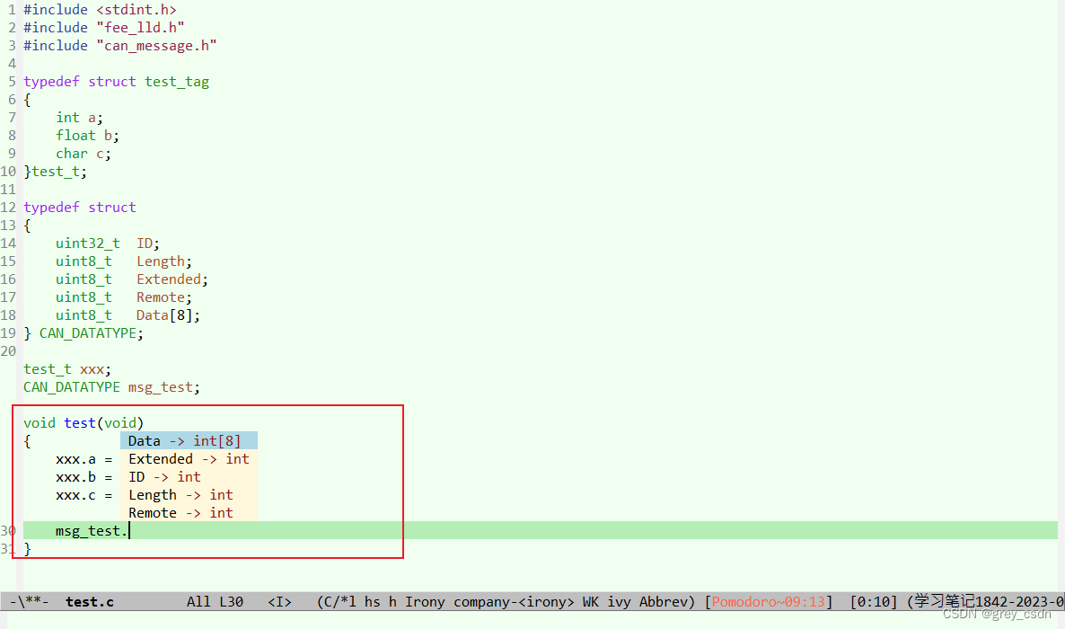 1842_emacs使用company-irony实现C语言的自动补全_company-irony emacs-CSDN博客