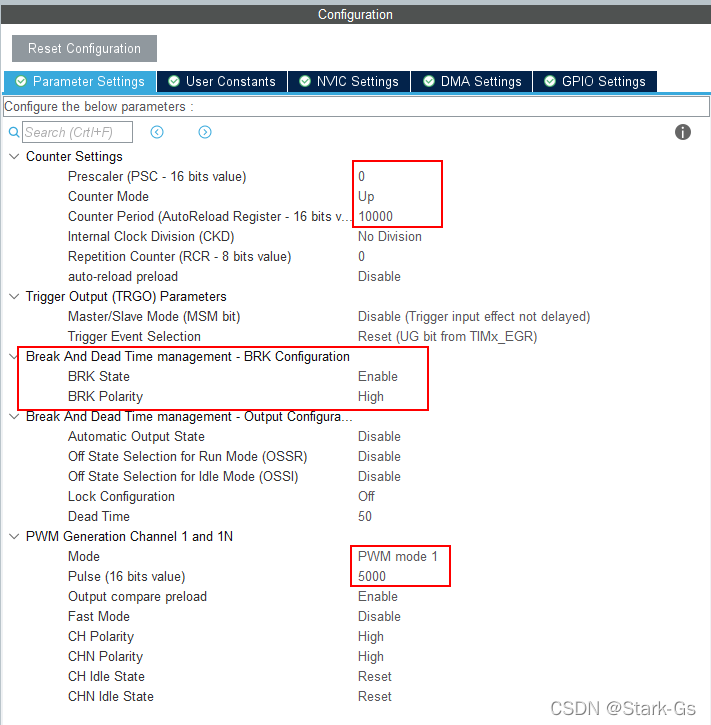 基于CubeMX-STM32F103RCT6_单通道双路PWM互补输出_stm32f103 cube互补输出pwm-CSDN博客