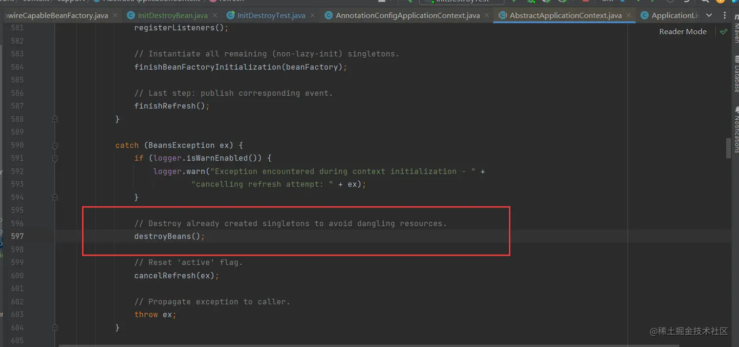 深入解析Spring Bean初始化时和销毁时的一些扩展点_spring disposablebean 和 自定义的销毁方法哪个先执行-CSDN博客