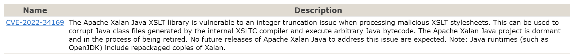 『Java CVE』CVE-2022-34169: Xalan-J XSLT整数截断漏洞PoC结构再浅析-CSDN博客
