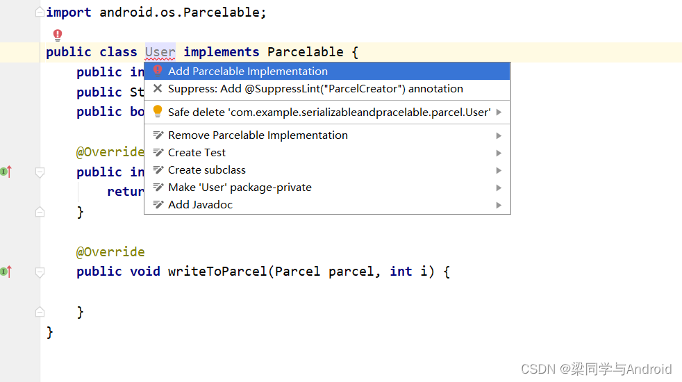 Android --- Serializable 接口与 Parcelable 接口的使用方法和区别，怎么选择？_接口serializable爆红-CSDN博客