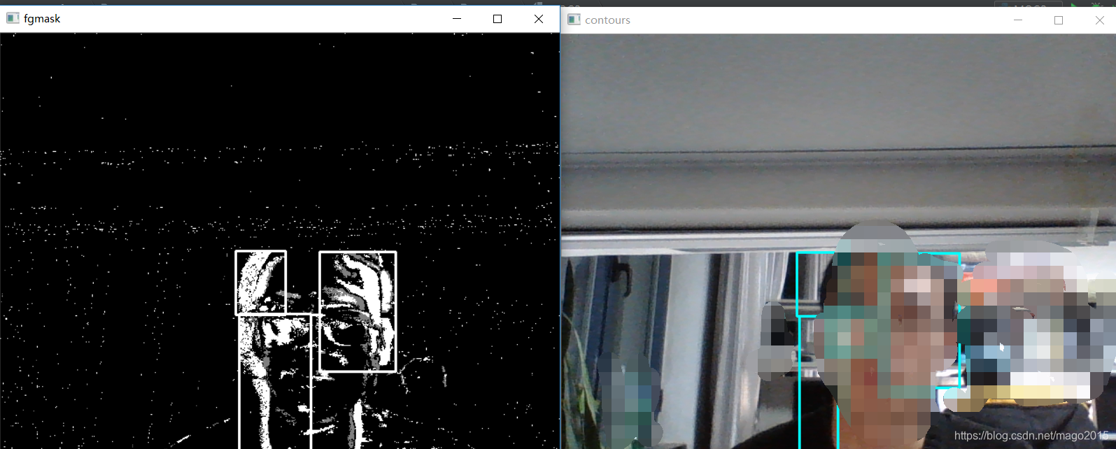 Python中调用OpenCV接口中的高斯混合模型，实现对运动目标的检测，并保存录制视频_gmm进行目标检测的python代码-CSDN博客