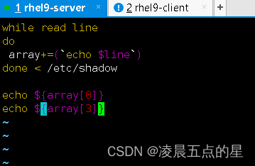 在linux中shell数组应用补充题型_一行赋值给数组 shell-CSDN博客
