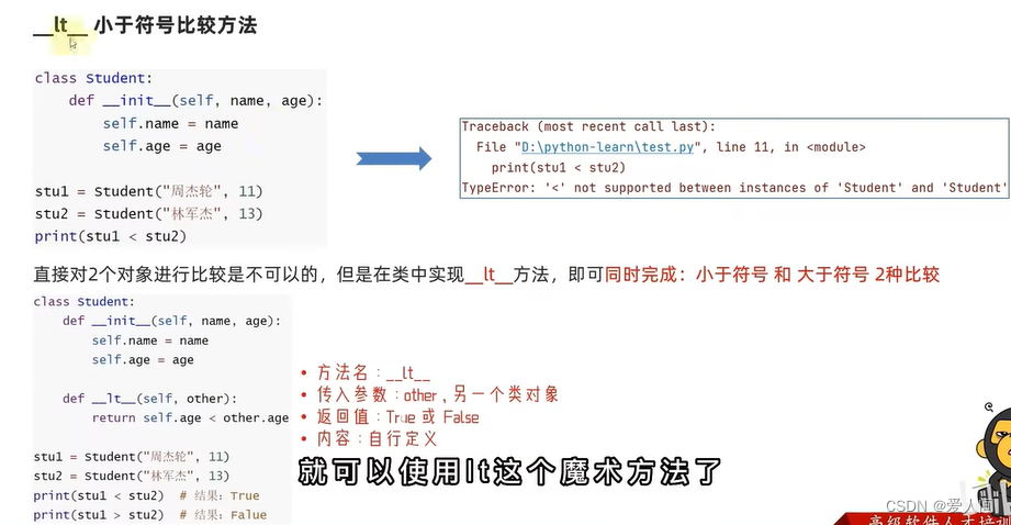 79、python-第二阶段-第一章-5-类中常见魔术方法-CSDN博客