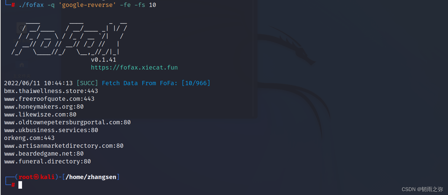 【Fofax工具使用详细(一)】-CSDN博客