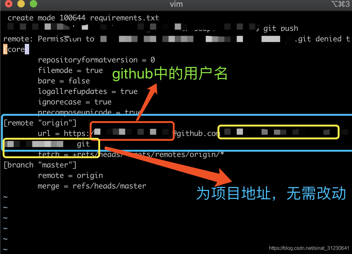 remote: Permission to nied to DonaldJohnPeter. fatal: The requested URL returned error: 403问题解决 ...