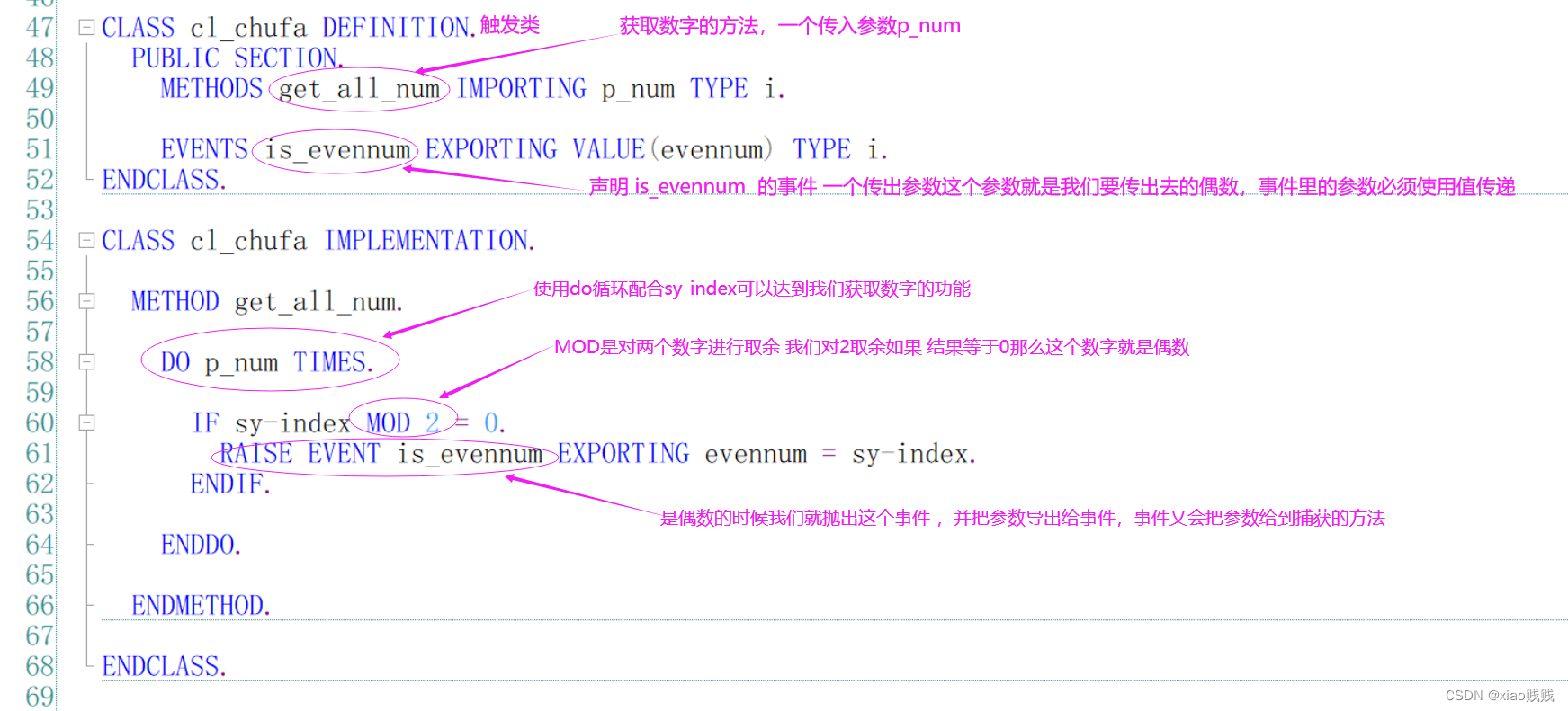 SAP ABAP 之面向对象OO（上帝视角）_abap oo-CSDN博客