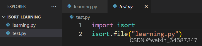 python导入模块规范化——isort_vscode isort-CSDN博客