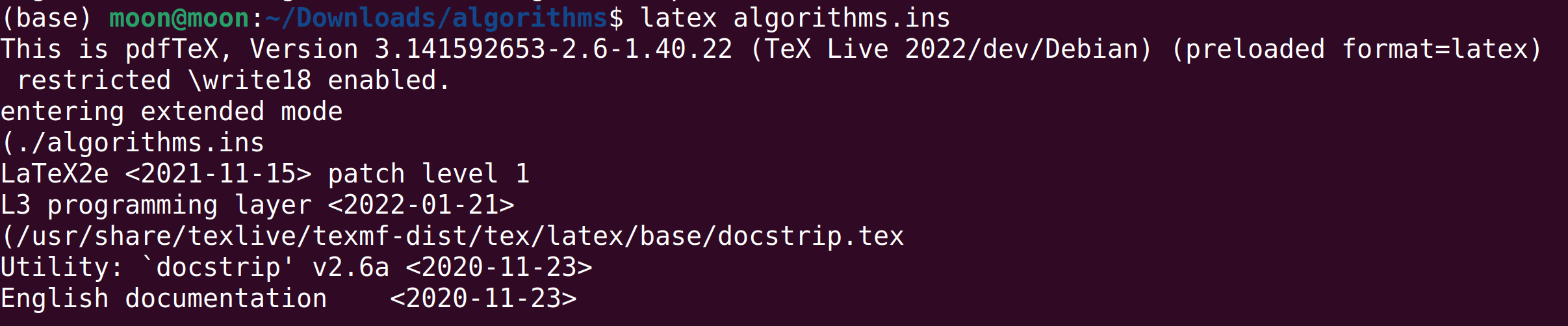 Ubuntu 使用 latex_ubuntu latex-CSDN博客