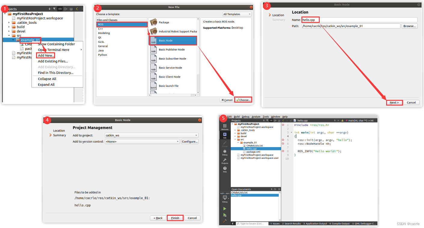 QT编程集成环境在Ubuntu中如何使用ROS工程？_qtc创建ros节点-CSDN博客