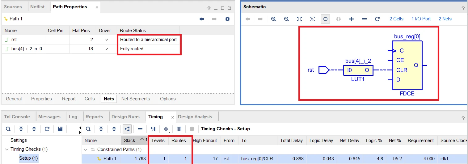 Report Design Analysis报告之logic level详解_fully routed-CSDN博客