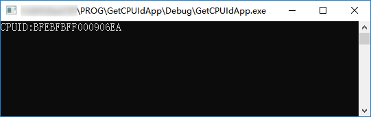 【C/C++】获取计算机CPUID序列号_c++获取cpu序列号-CSDN博客