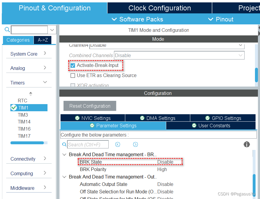 STM32 TIM PWM高阶操作：刹车及状态约束_pwm刹车功能-CSDN博客