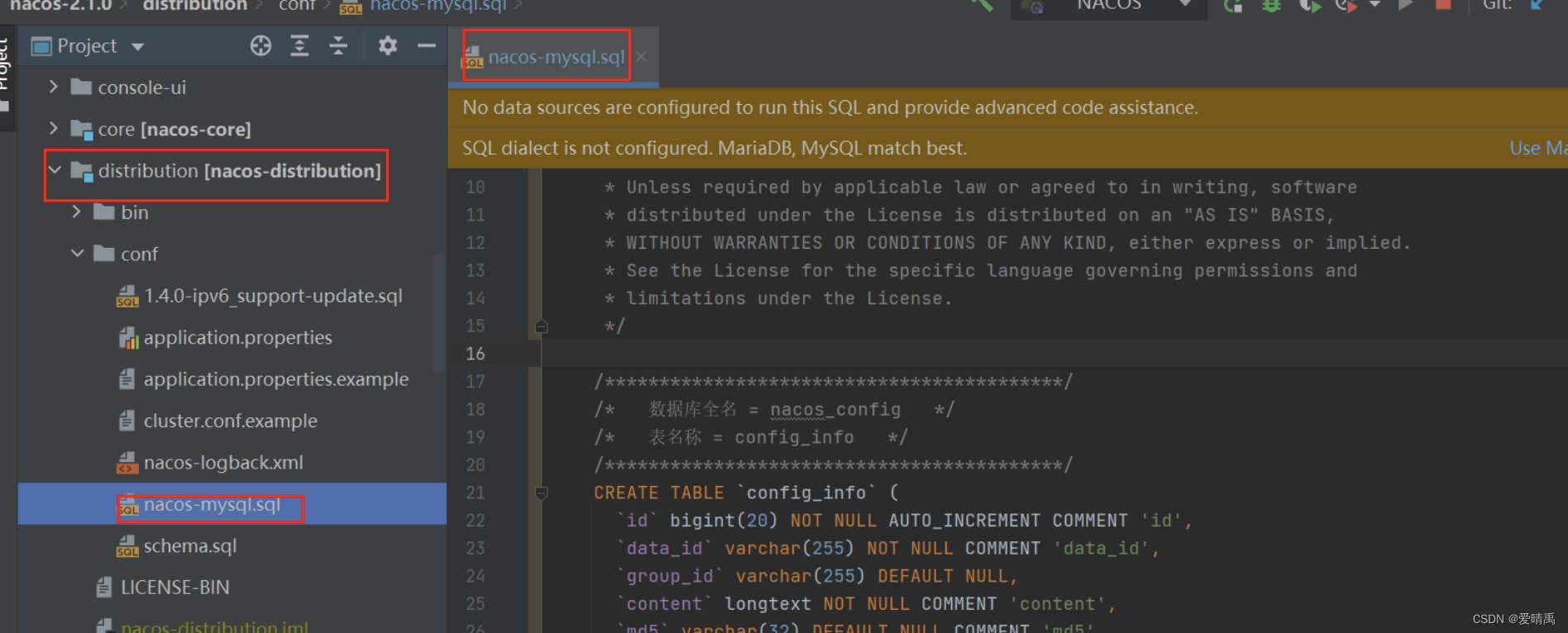 SpringCloud之Nacos2.X作为配置中心_nacos配置数据库-CSDN博客