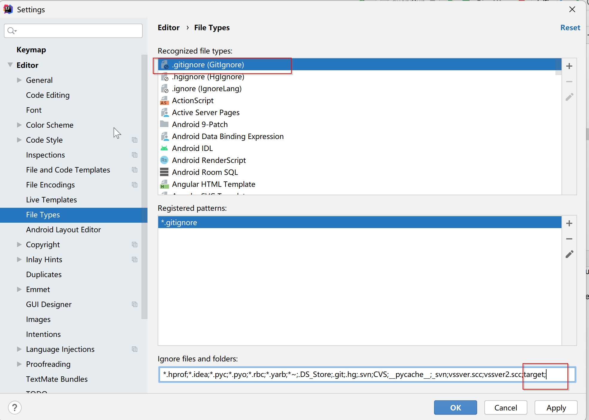 GIT排除target或指定目录_git忽略target目录-CSDN博客