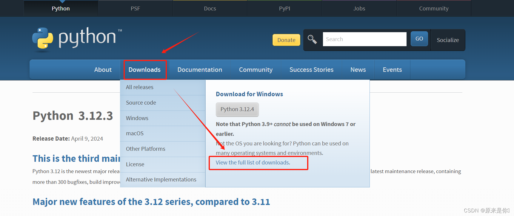 Python手册及环境安装_python安装手册-CSDN博客