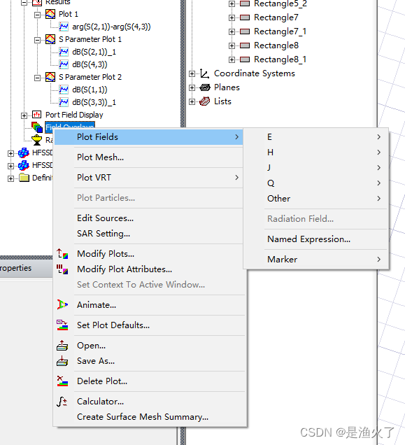 【HFSS】Field Plot点开是灰色的解决办法_hfss plot fields灰色-CSDN博客