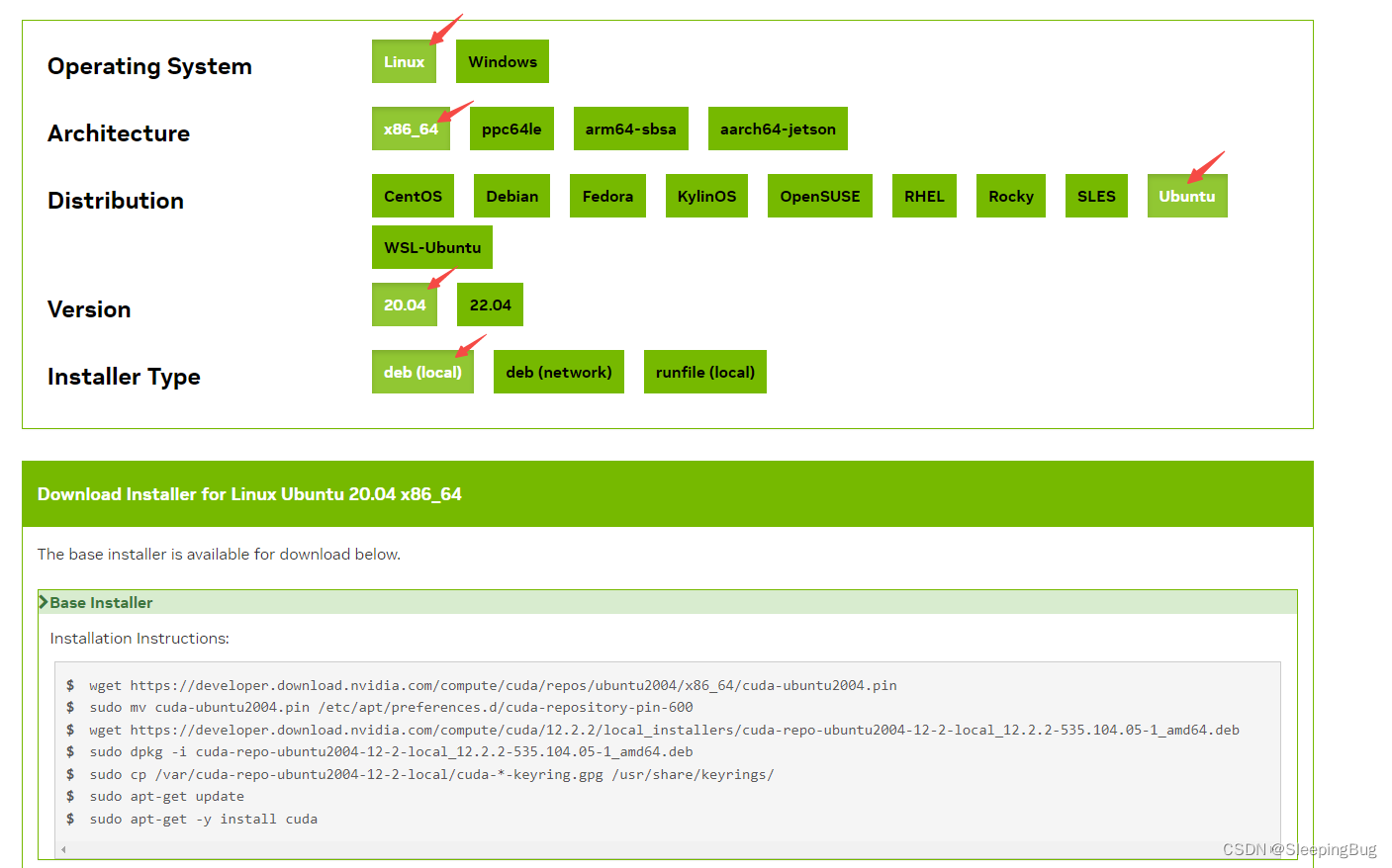 【Ubuntu】【亲测可用】关于安装Ubuntu20.04和Nvidia驱动与CUDA Toolkit及在Anaconda添加Pytorch验证CUDA是否可用_ubuntu anaconda ...