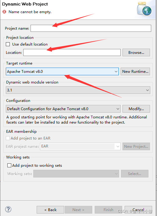 使用eclipse创建一个最基本的Java Web项目_eclipce中java web项目代码-CSDN博客