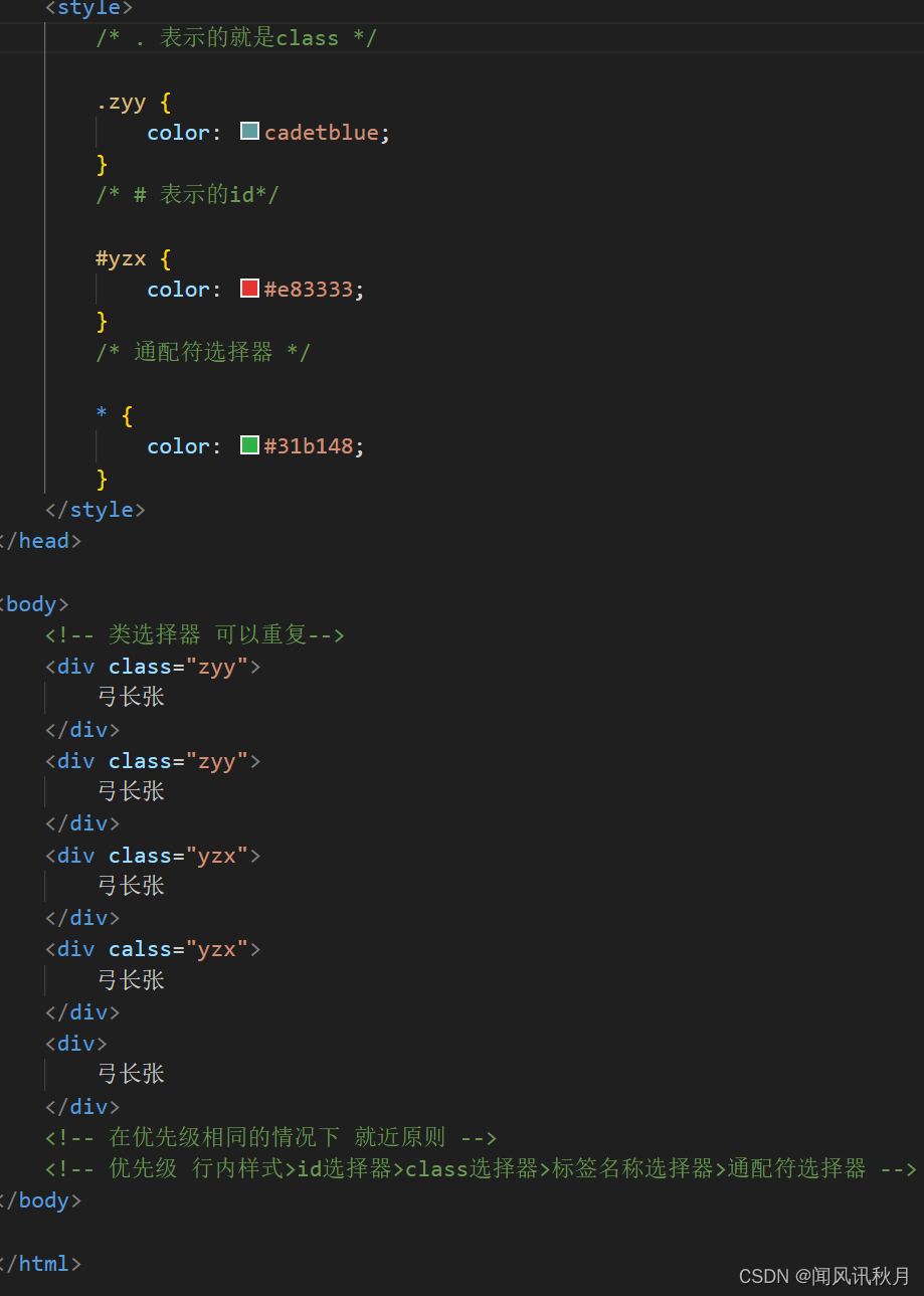 HTML与CSS-CSDN博客