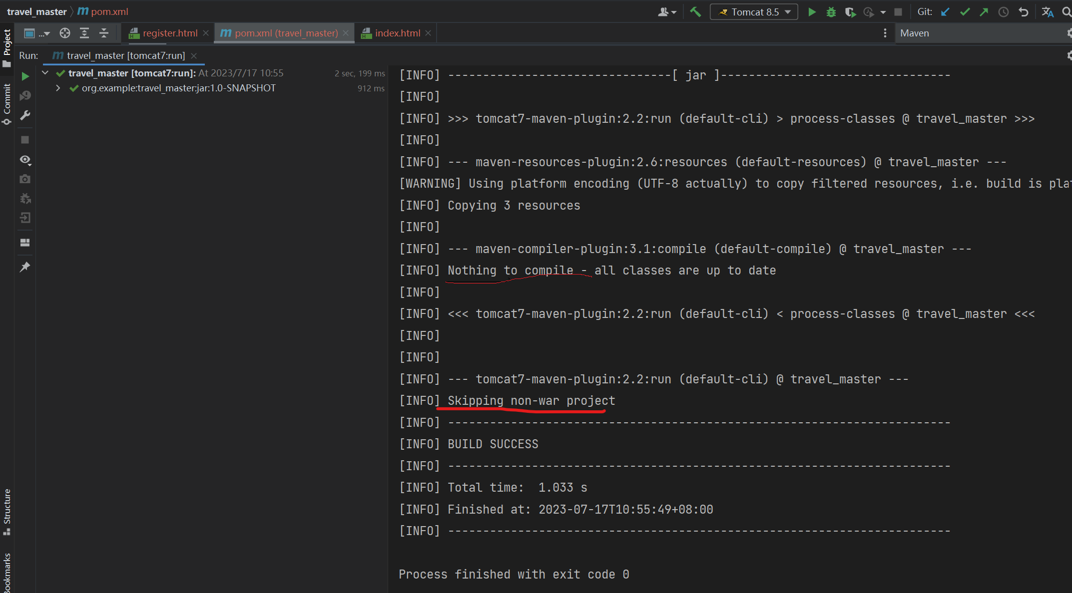 记一次Tomcat7插件运行问题_maven的tomcat7插件前端页面一直加载-CSDN博客