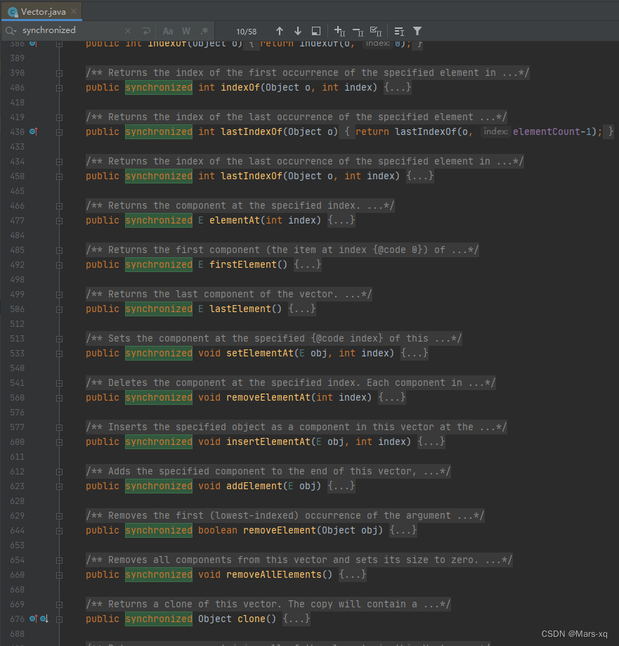 Java ：并发(原子性、有序性、可见性) 相关类方法/Vector/Hashtable/ConcurrentHashMap/CopyOnWriteArrayList/Collections ...