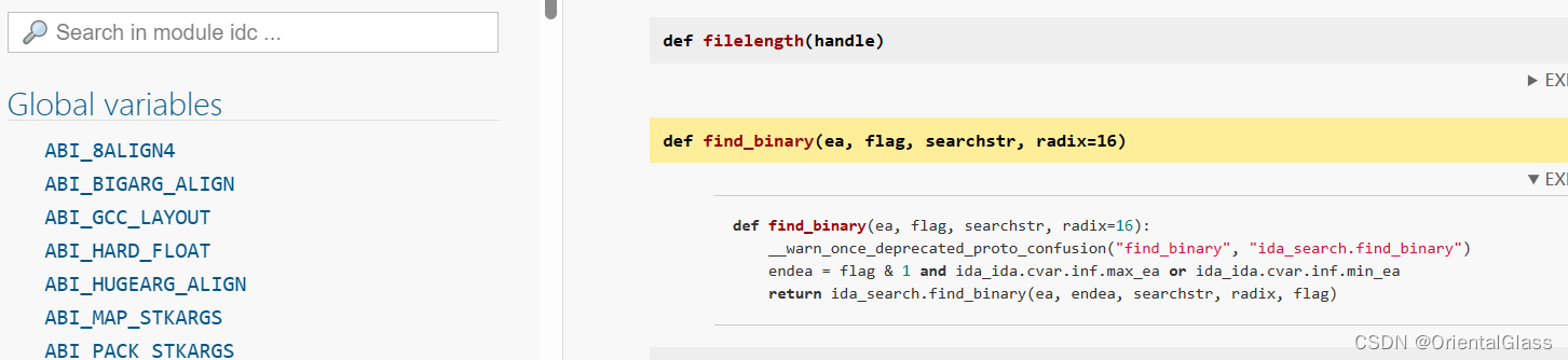 IDAPython入门基础语法_idapython 教程-CSDN博客