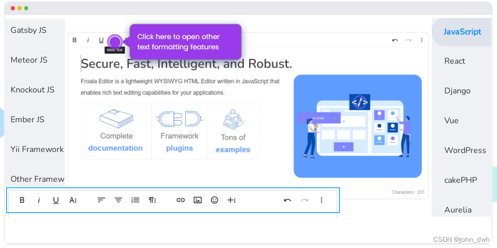 JavaScript 所见所得文本编辑器 Froala Editor 4.0.17Crack_froala中文文档-CSDN博客