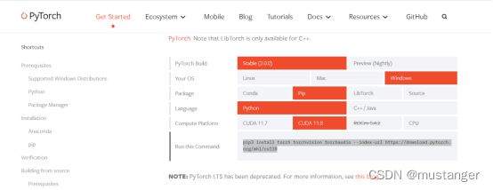 深度学习pytorch-GPU环境配置_pytorch cuda配置-CSDN博客