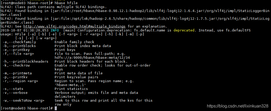 HBase操作之hbase shell和java API_info configuration deprecation : hadoop.native.lib-CSDN博客