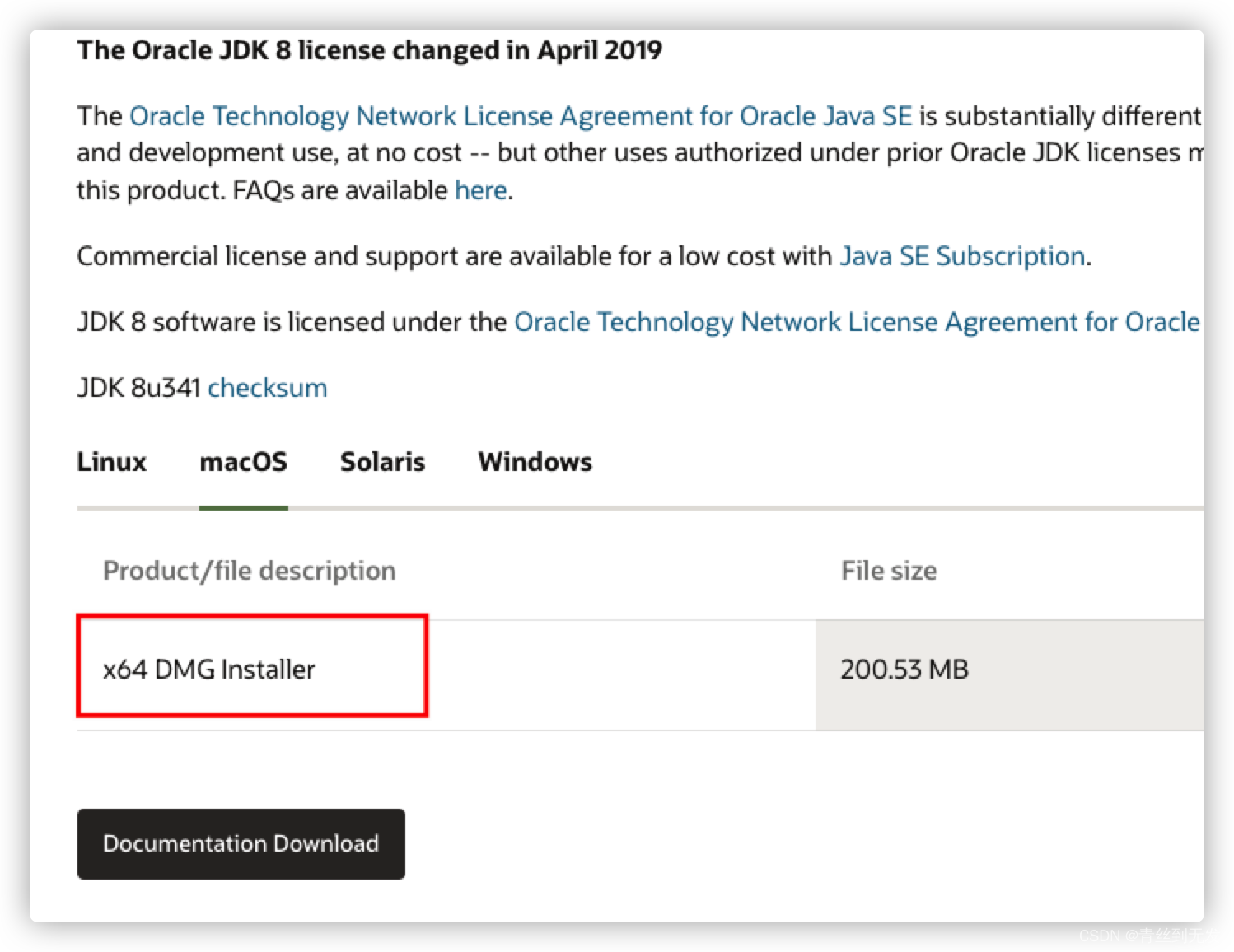 M1芯片的Mac安装jdk8（oracle版jdk）_jdk8 m1-CSDN博客