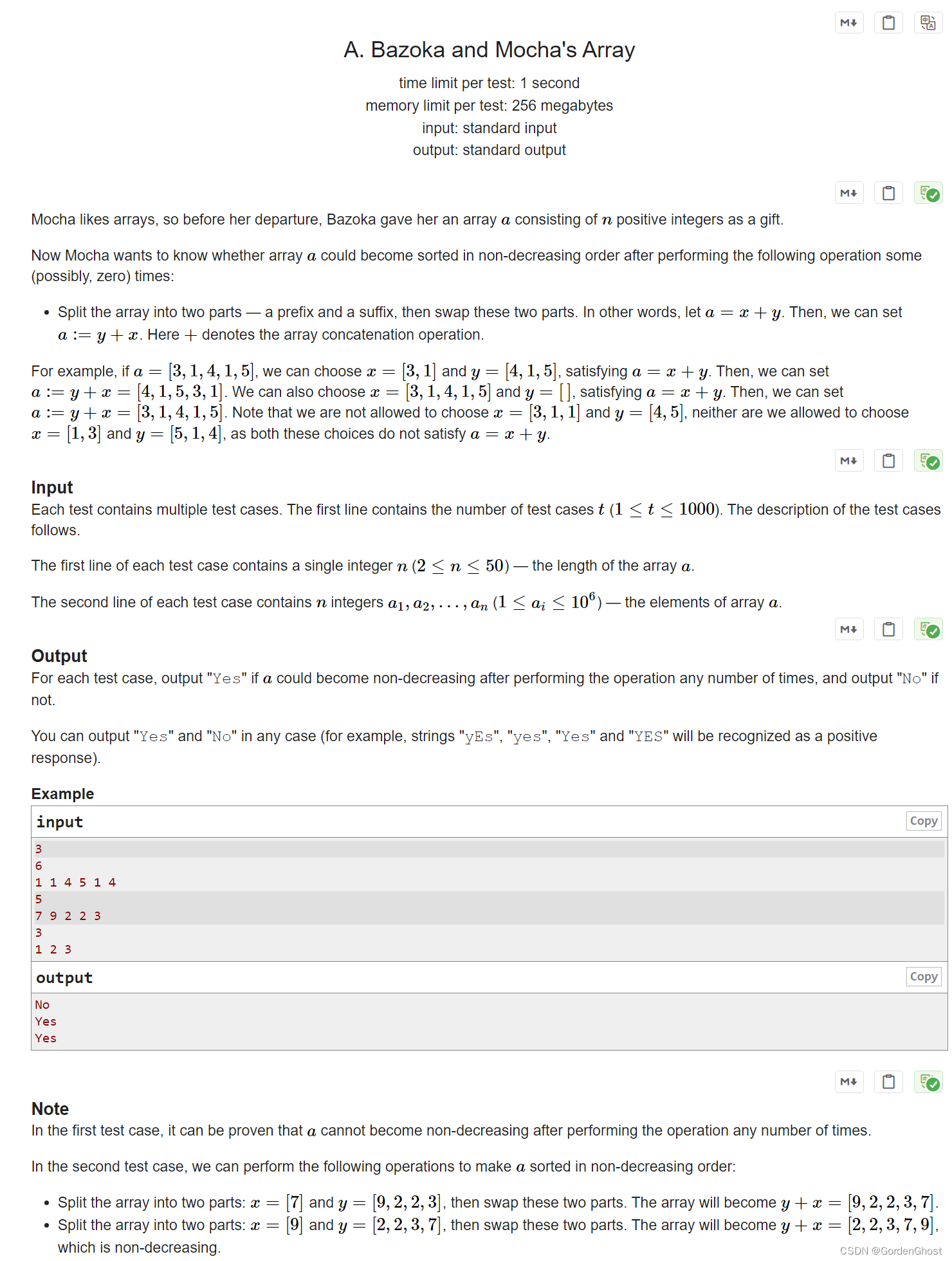 Bazoka and Mocha‘s Array（Round 947）_bazoka and mocha's array-CSDN博客